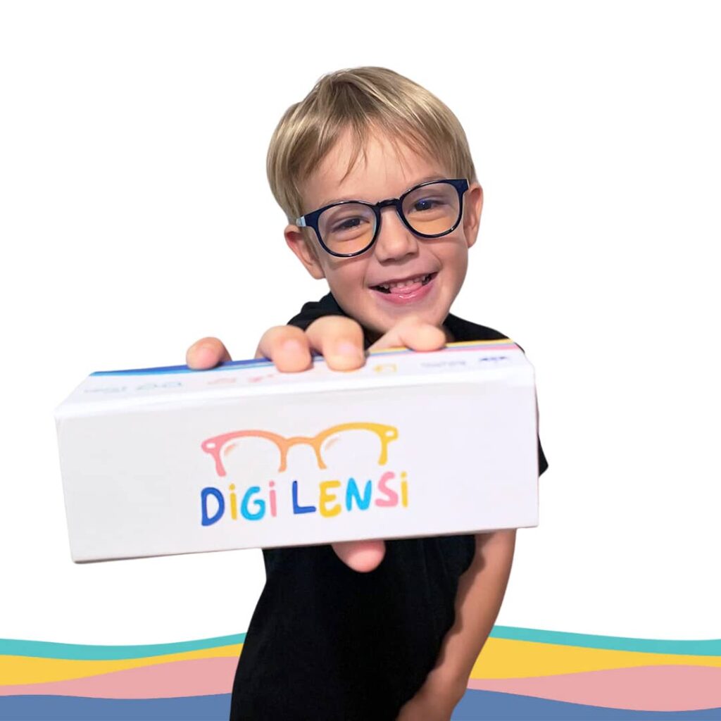 Digi Lensi® naočare za decu – Plave – CE naočare za kompjuter